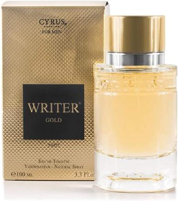 Writer Gold for Men, CYRUS, EDT 100 ml – Perfumerías Jashan